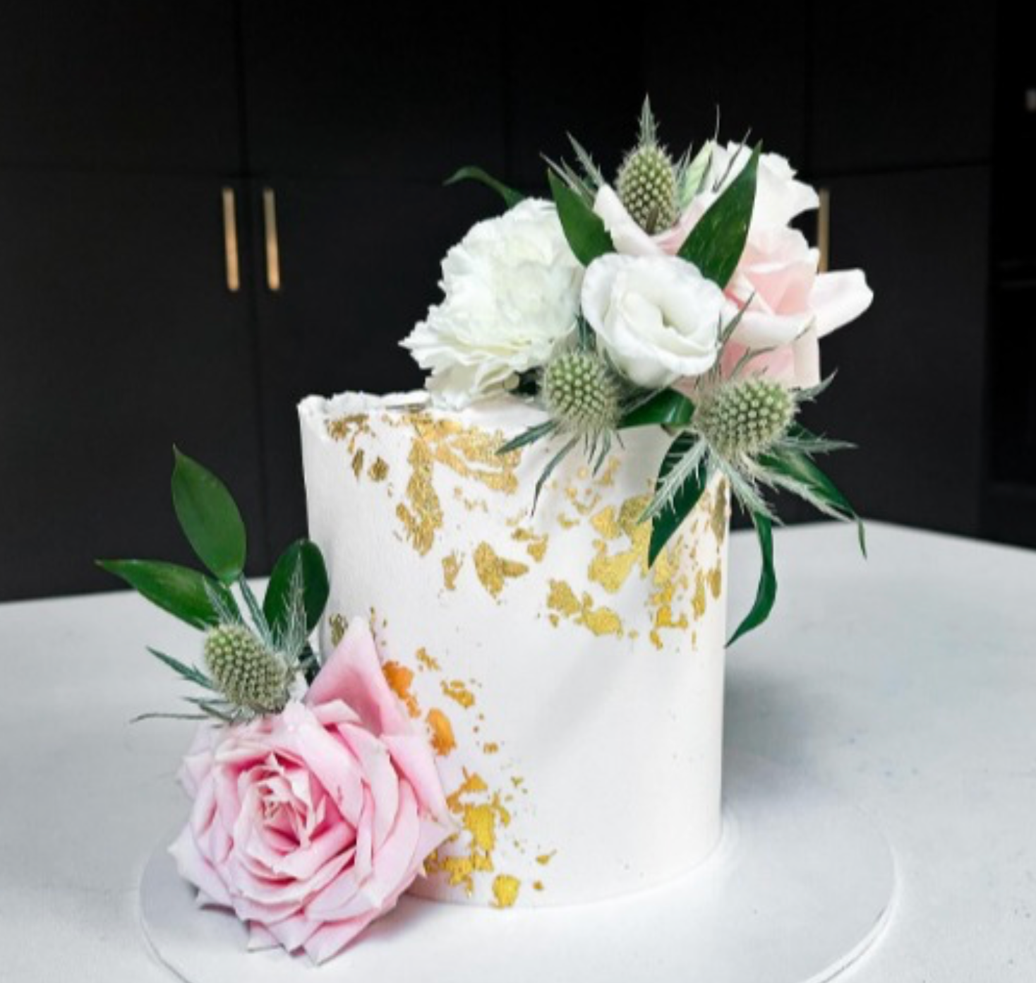 CoCo Loco Cakes: Edible Gold Cake Design– Edible Gold Leaf