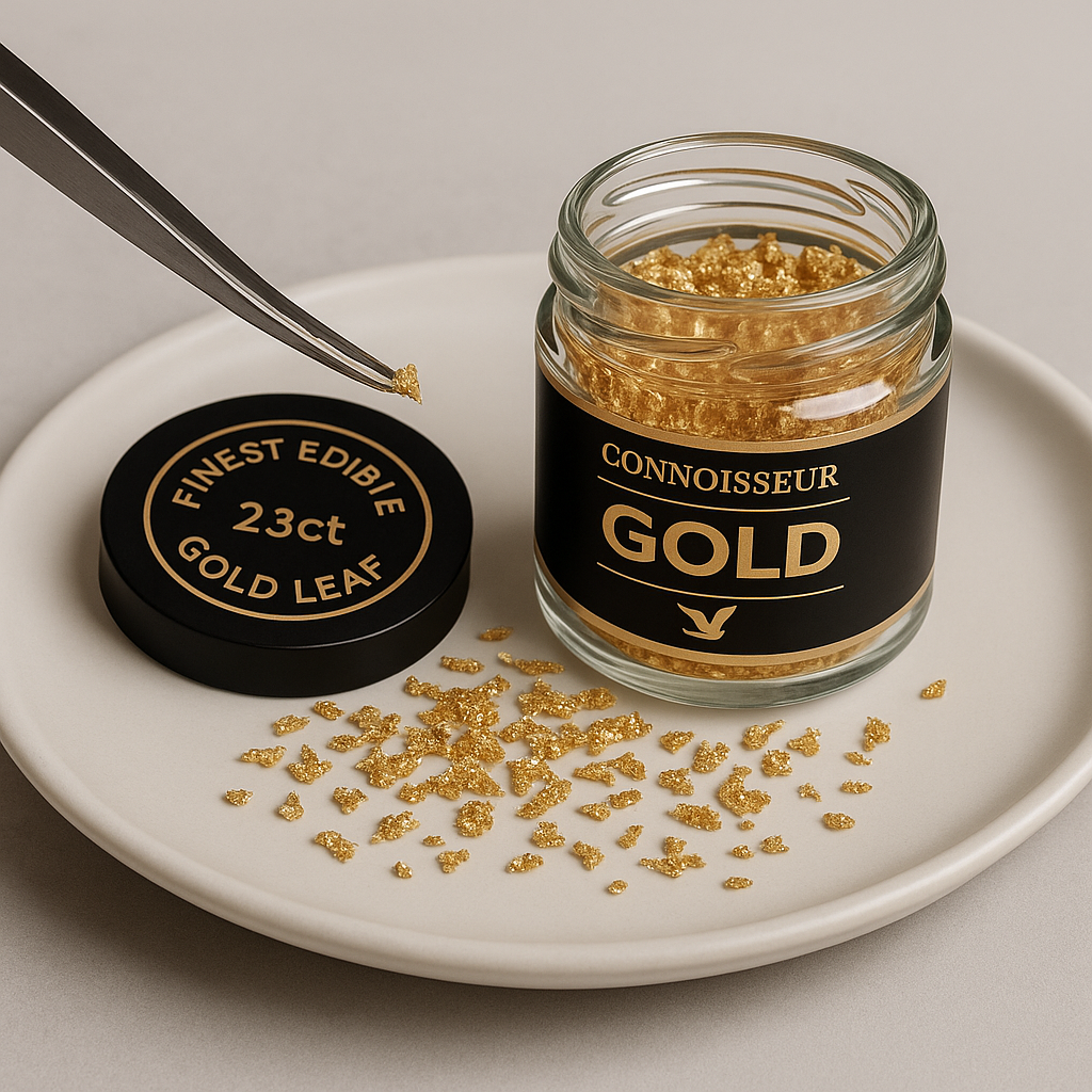 A Basic Guide to Edible Gold Leaf & Silver Leaf | Connoisseur Gold