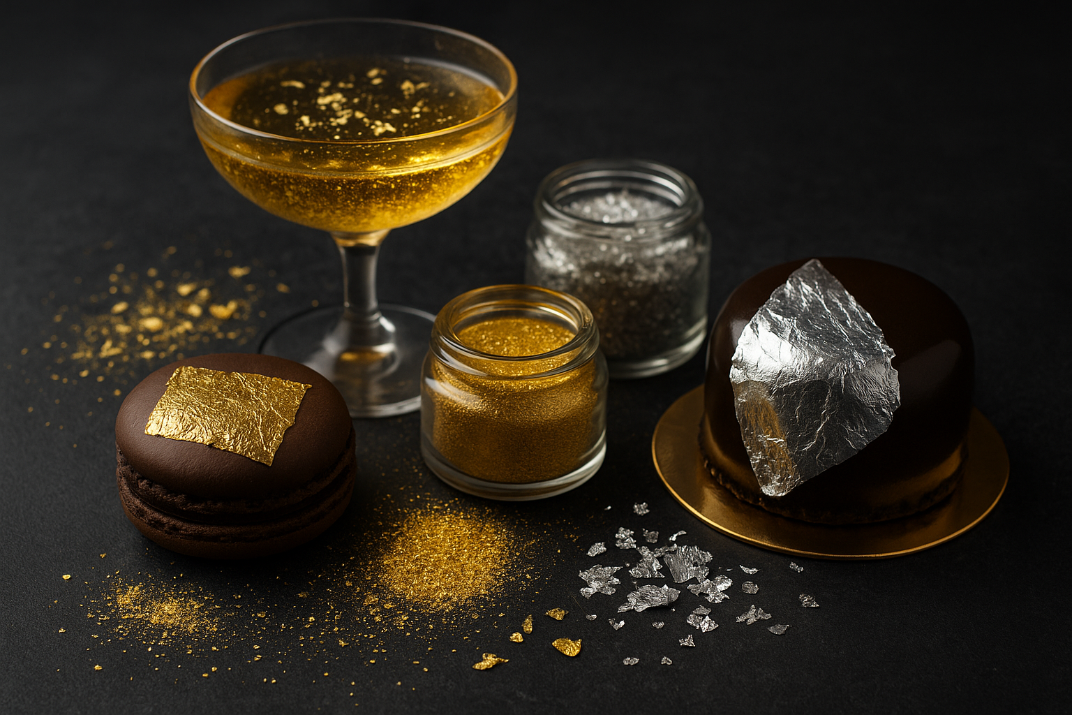 How Edible Gold and Silver Has Become the Latest Food Trend of 2025 ...